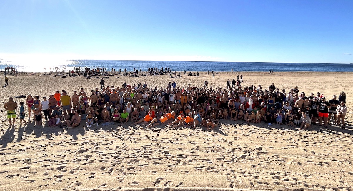 Primer bany de l'any